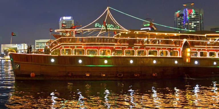 Royal Dhow Cruise Dinner 5 Star | Best Dhow Cruise in Dubai